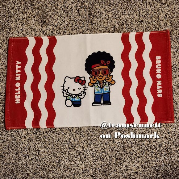 Hello Kitty x Bruno Mars | Kitchen | Hello Kitty X Bruno Mars Tea Towel ...
